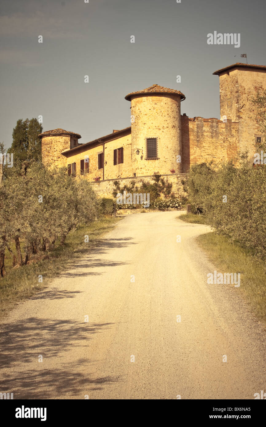 example of italian historic architecture Stock Photo - Alamy