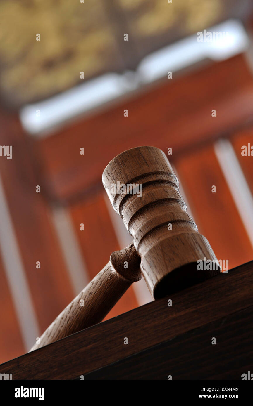 hammer, gavel, courtroom, auction Stock Photo - Alamy