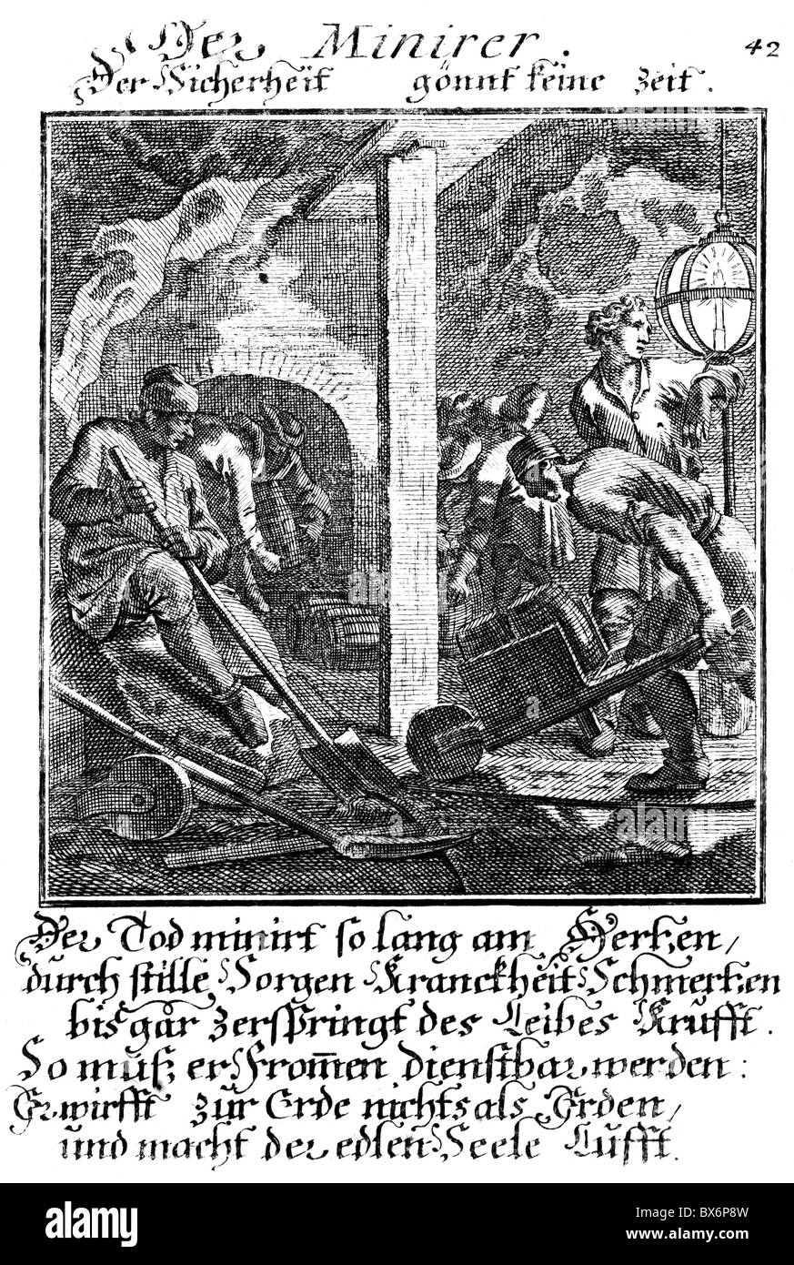 Of christoph weigel 1698 Black and White Stock Photos & Images - Alamy