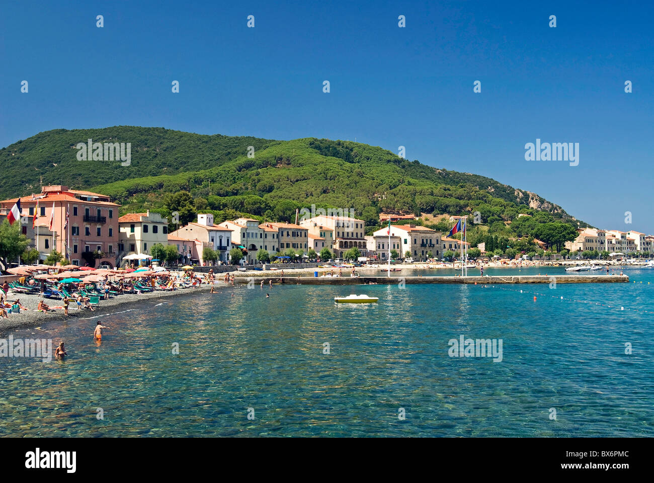 Marciana Marina, Isola d'Elba, Elba, Tuscany, Italy, Europe Stock Photo ...