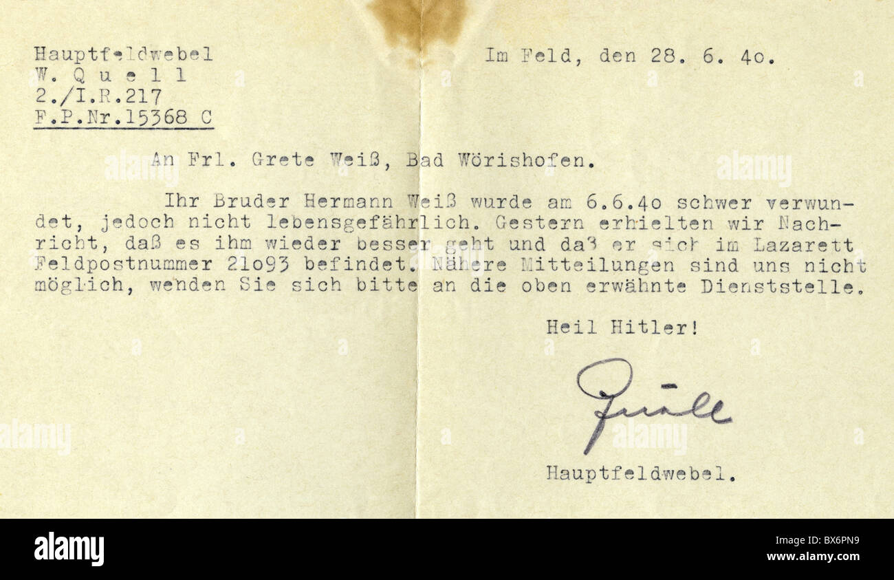 Letter woman war hi-res stock photography and images - Alamy