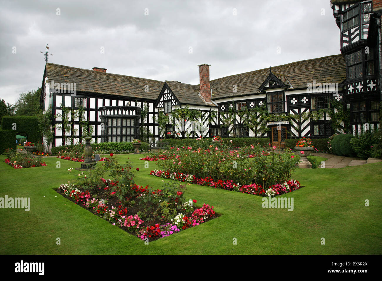 Gawsworth Old Hall, Cheshire, England, UK Stock Photo - Alamy