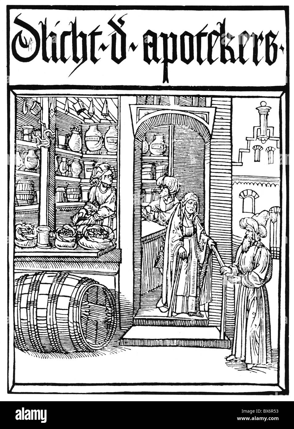 Medieval pharmacy hi-res stock photography and images - Alamy