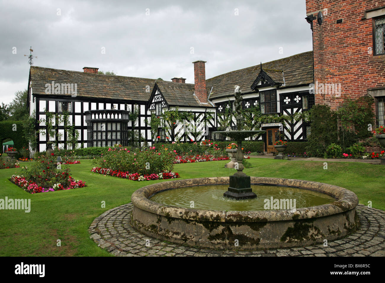 Gawsworth Old Hall, Cheshire, England, UK Stock Photo - Alamy