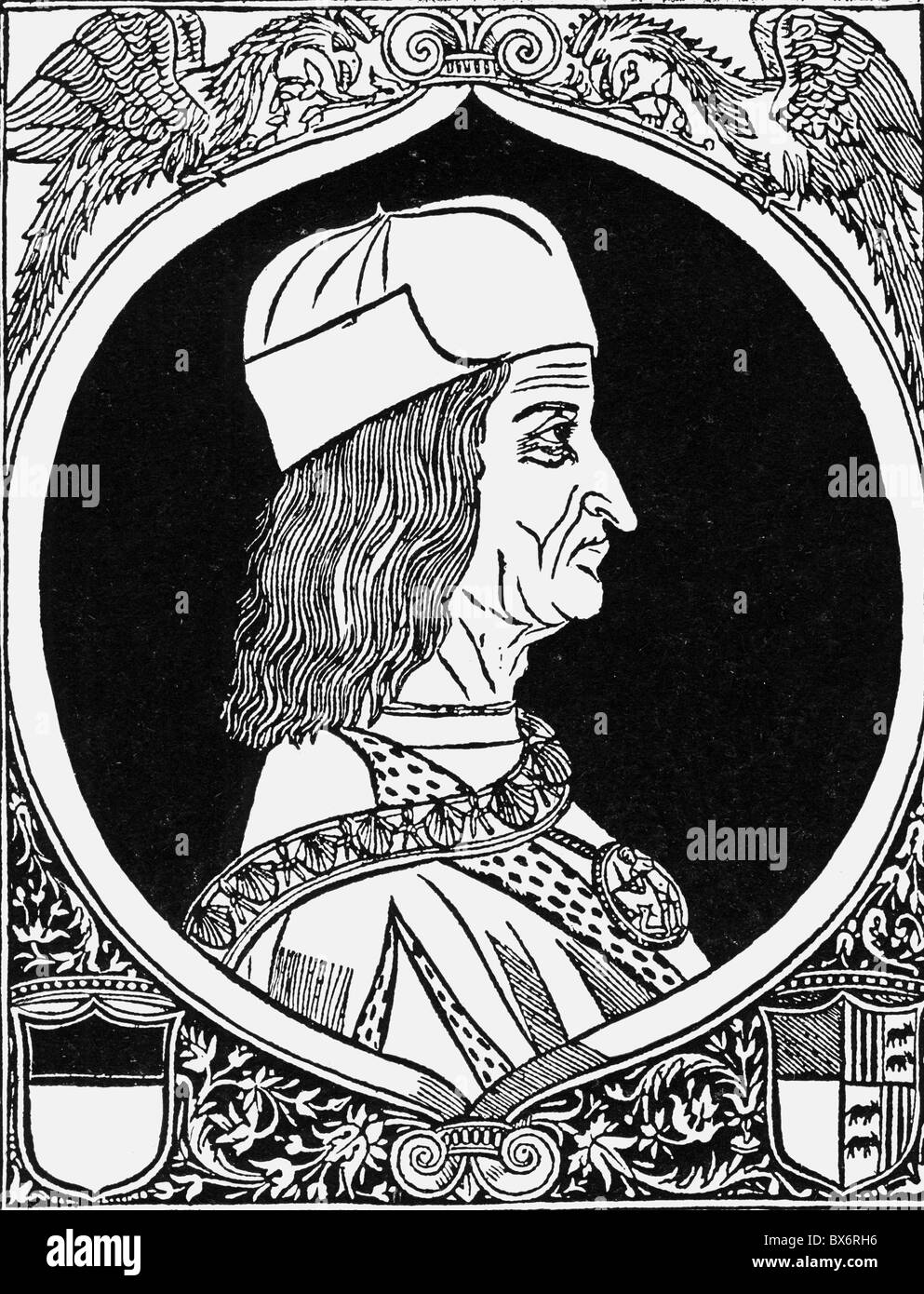 Portrait louis ii Black and White Stock Photos & Images - Alamy