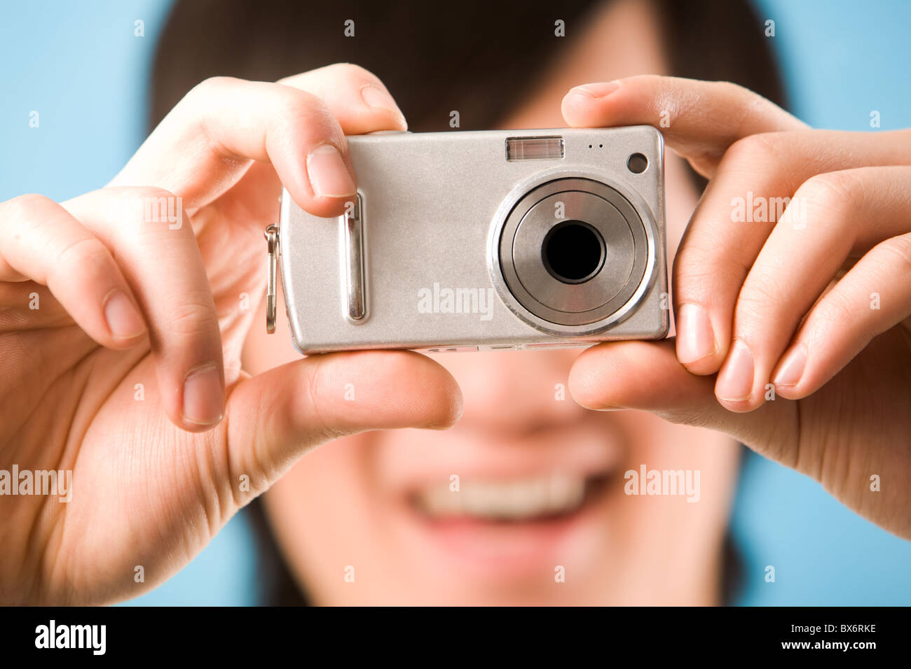 Hands shutter finger capture hi-res stock photography and images - Alamy