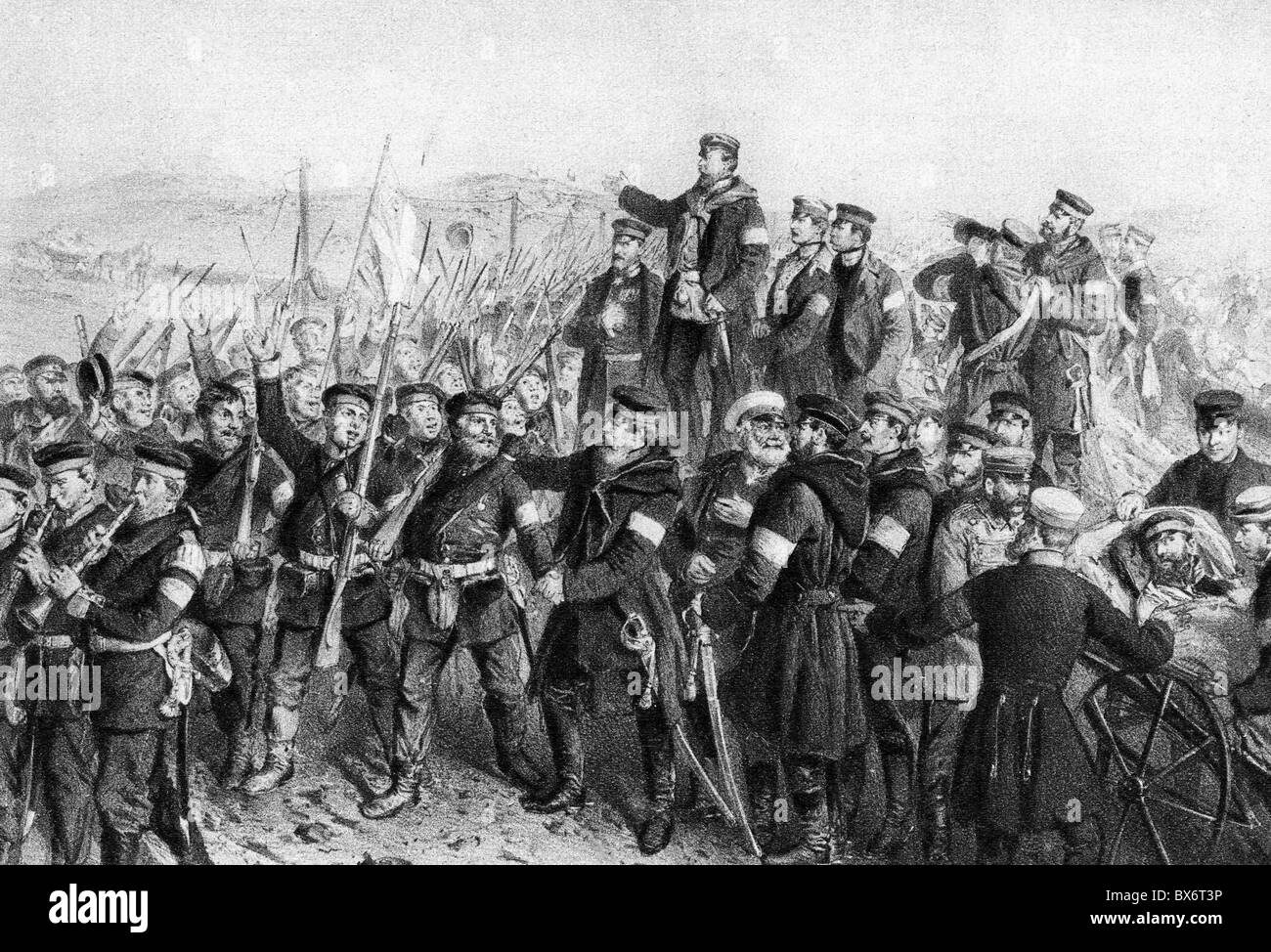 events, Second Schleswig War 1864, Battle of Dybbol, 18.4.1864, Crown ...