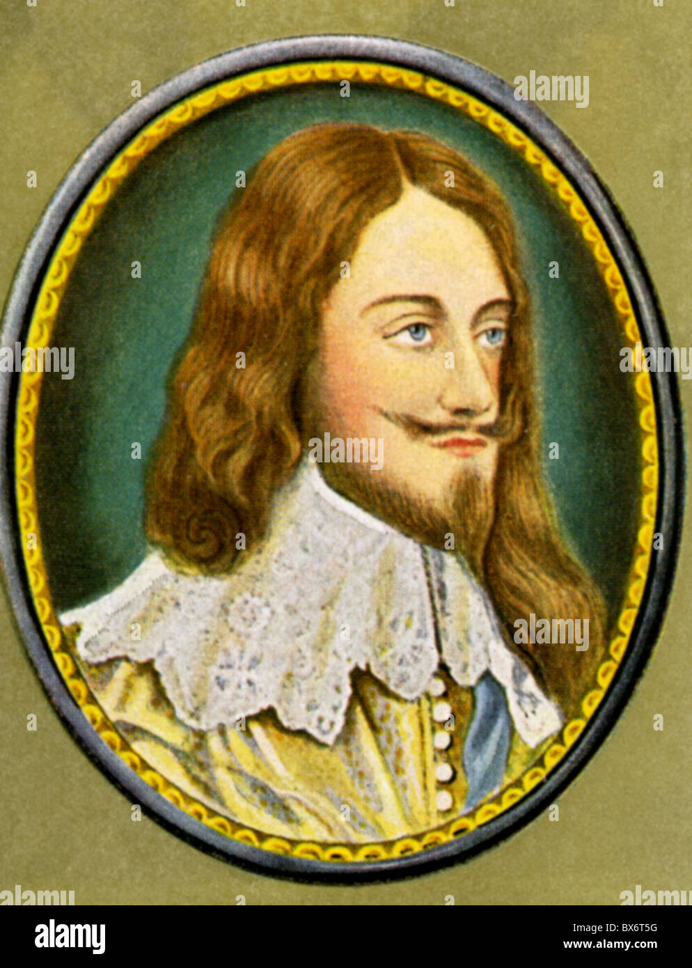 Charles I, 19.11.1600 - 30.1.1649, King of England 27.3..1625 - 30.1. ...