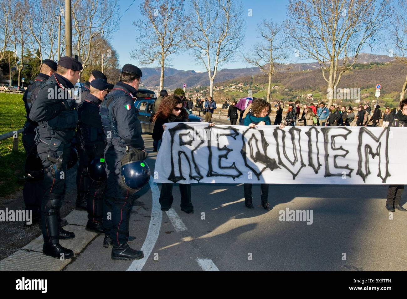 School funeral hi-res stock photography and images - Alamy