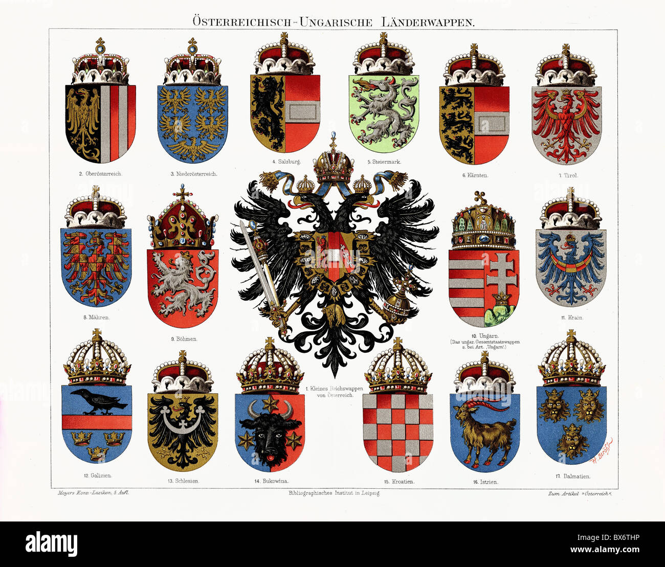 heraldry, coats of arms, Austria-Hungary, countries' coats of arms ...