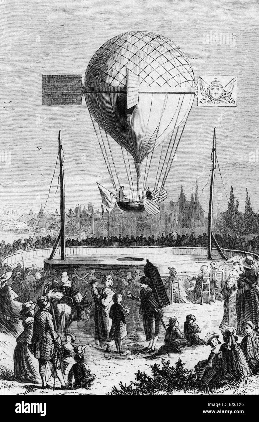 Balloon 1784 hi-res stock photography and images - Alamy