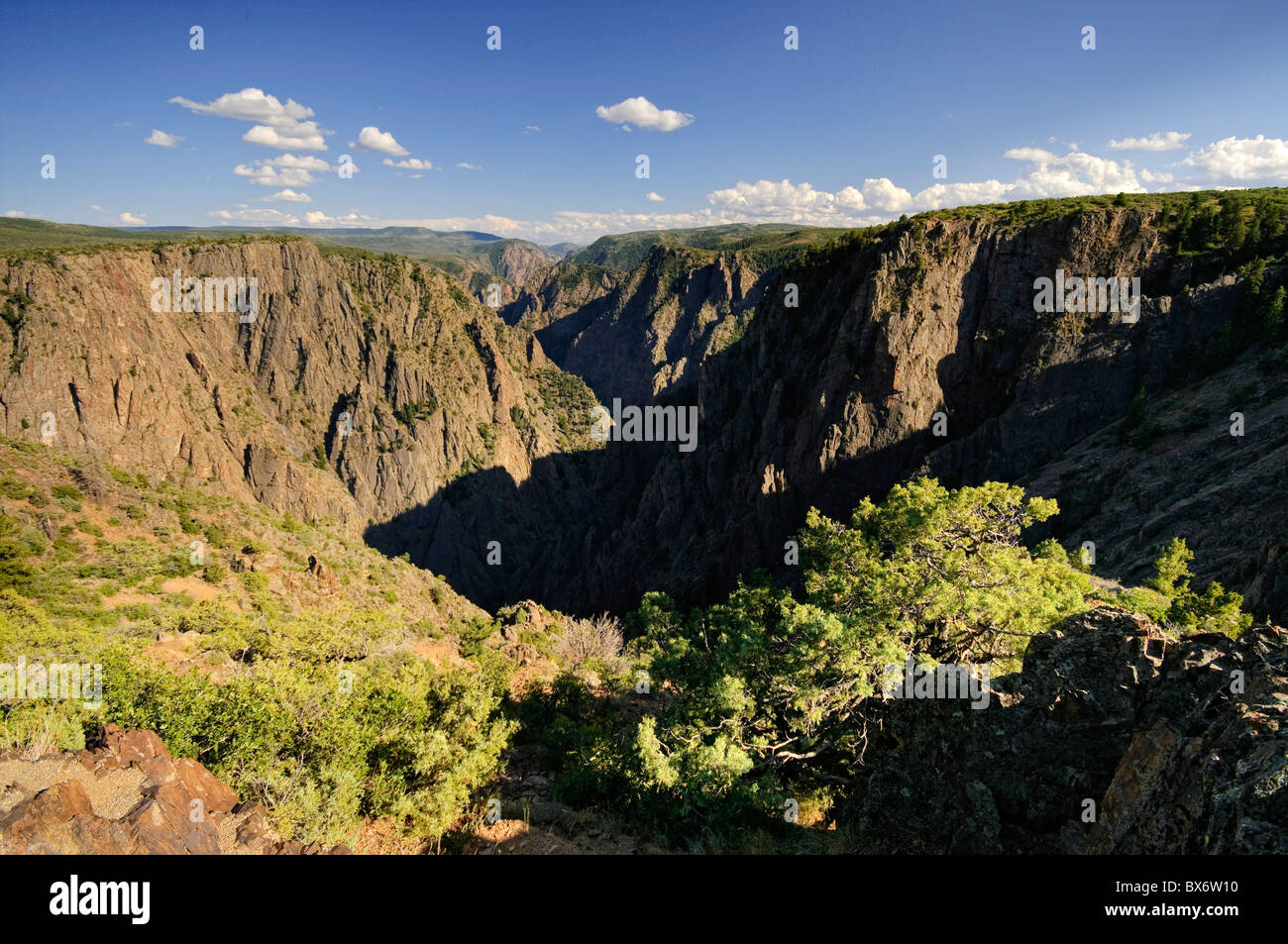 Tomichi Point, Black Canyon of The Gunnison National Park, Colorado ...