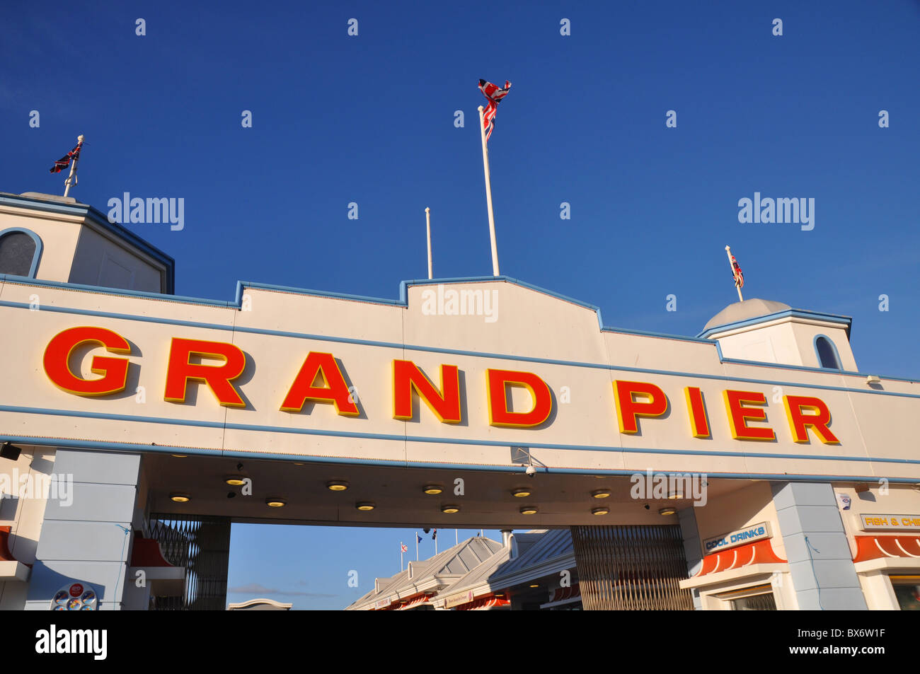 Grand pier weston super mare hi-res stock photography and images - Alamy