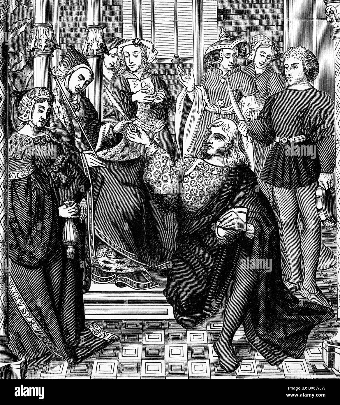 Merovingian dynasty hi-res stock photography and images - Alamy