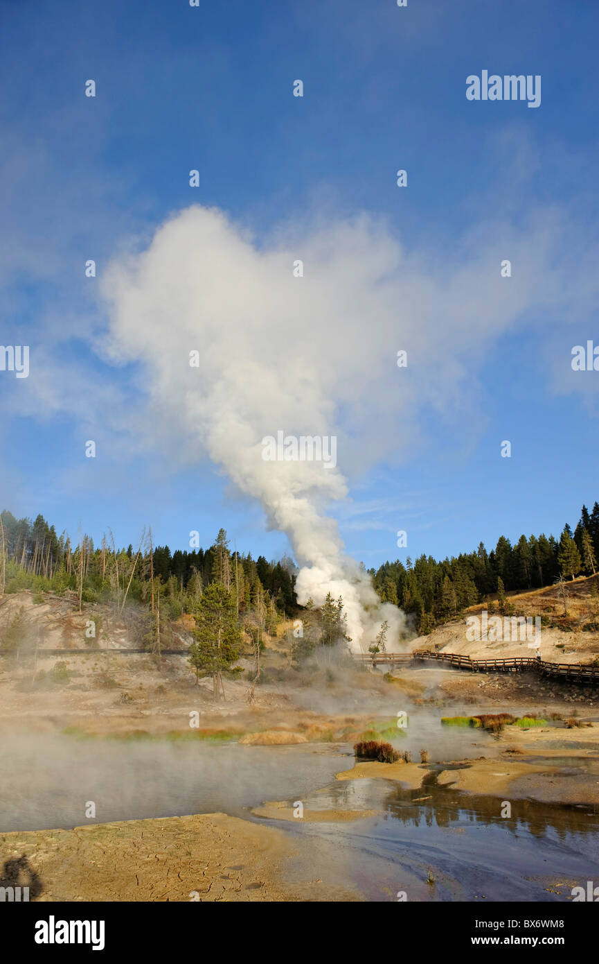 Mud Volcano, Yellowstone National Park, Wyoming, USA Stock Photo - Alamy