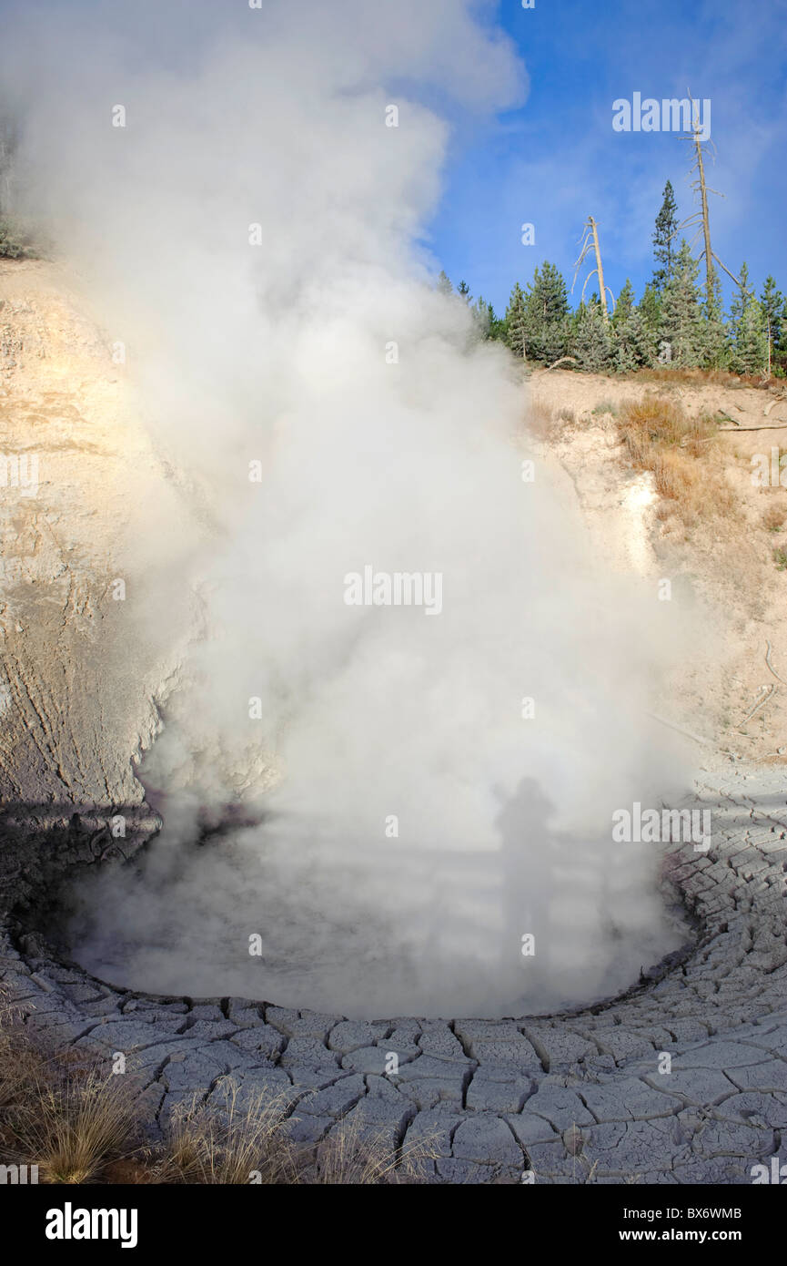 Mud Volcano, Yellowstone National Park, Wyoming, USA Stock Photo - Alamy