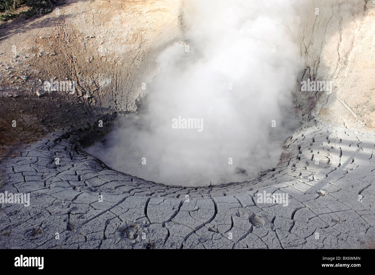 Mud Volcano, Yellowstone National Park, Wyoming, USA Stock Photo - Alamy