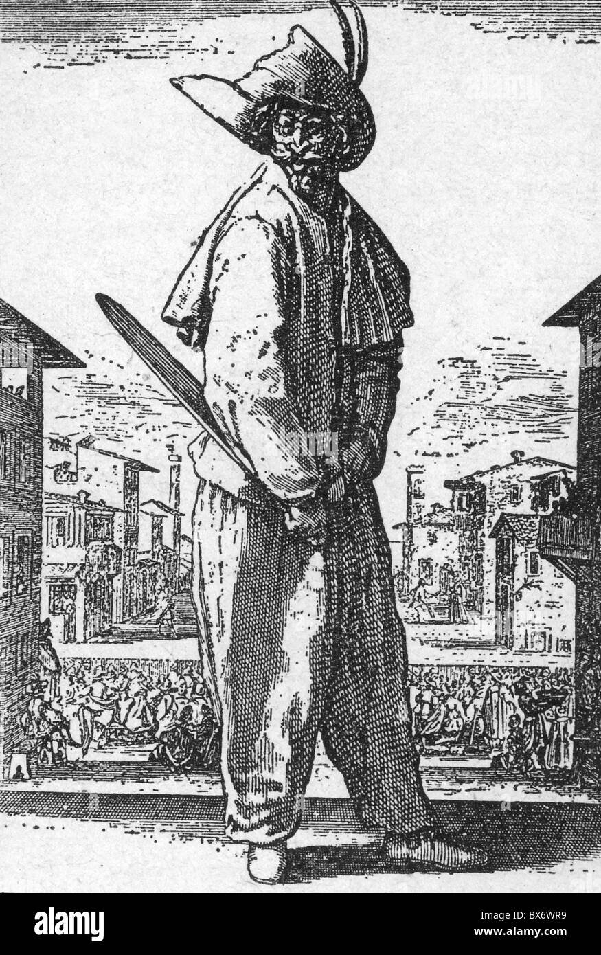 Italy character Black and White Stock Photos & Images - Alamy