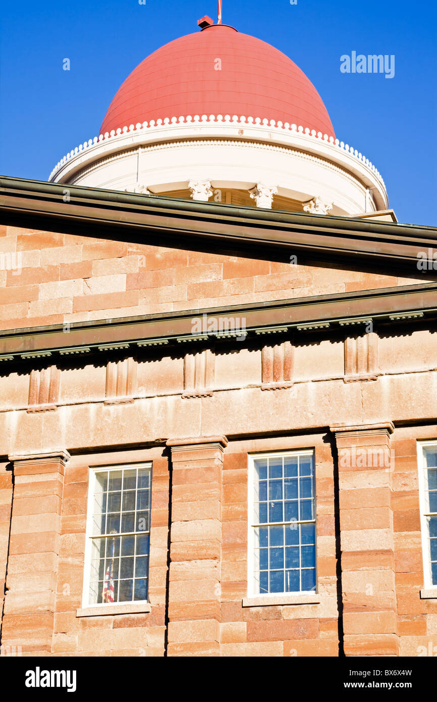 Springfield, Illinois - Dome of Old State Capitol Stock Photo - Alamy