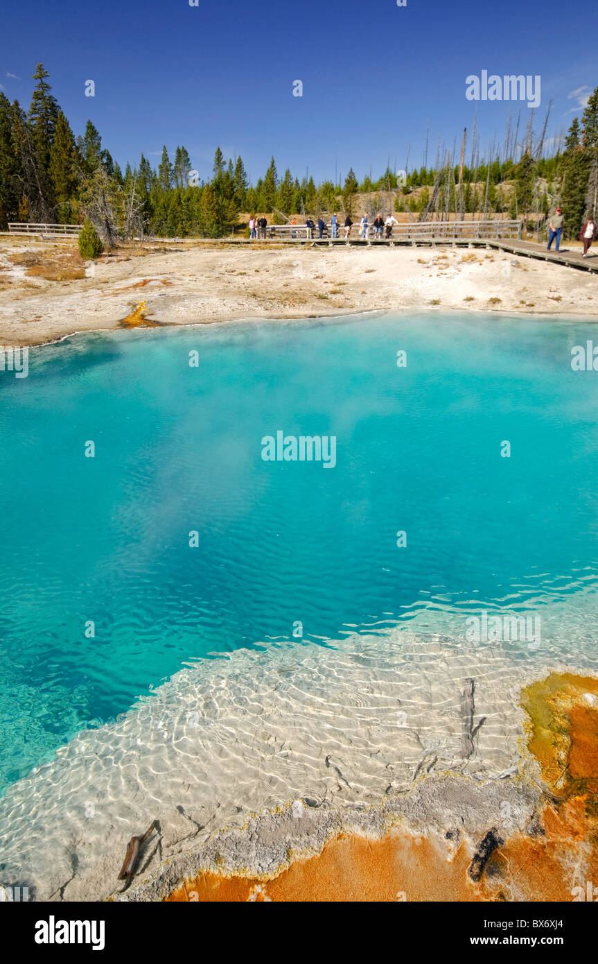 Black pool in yellowstone hi-res stock photography and images - Alamy