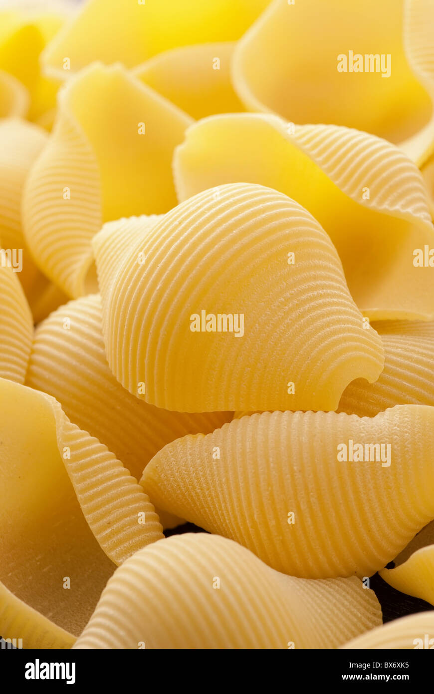 Raw Italian pasta as closeup Stock Photo - Alamy