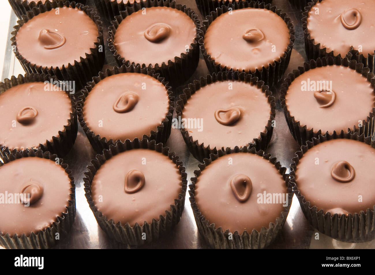 Chocolates at the Ganong Chocolate factory, New Brunswick, Canada ...