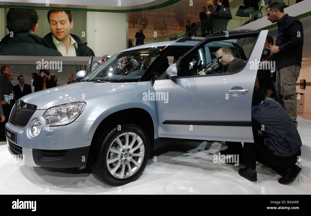 Skoda Yeti, car, SUV, photographers Stock Photo - Alamy