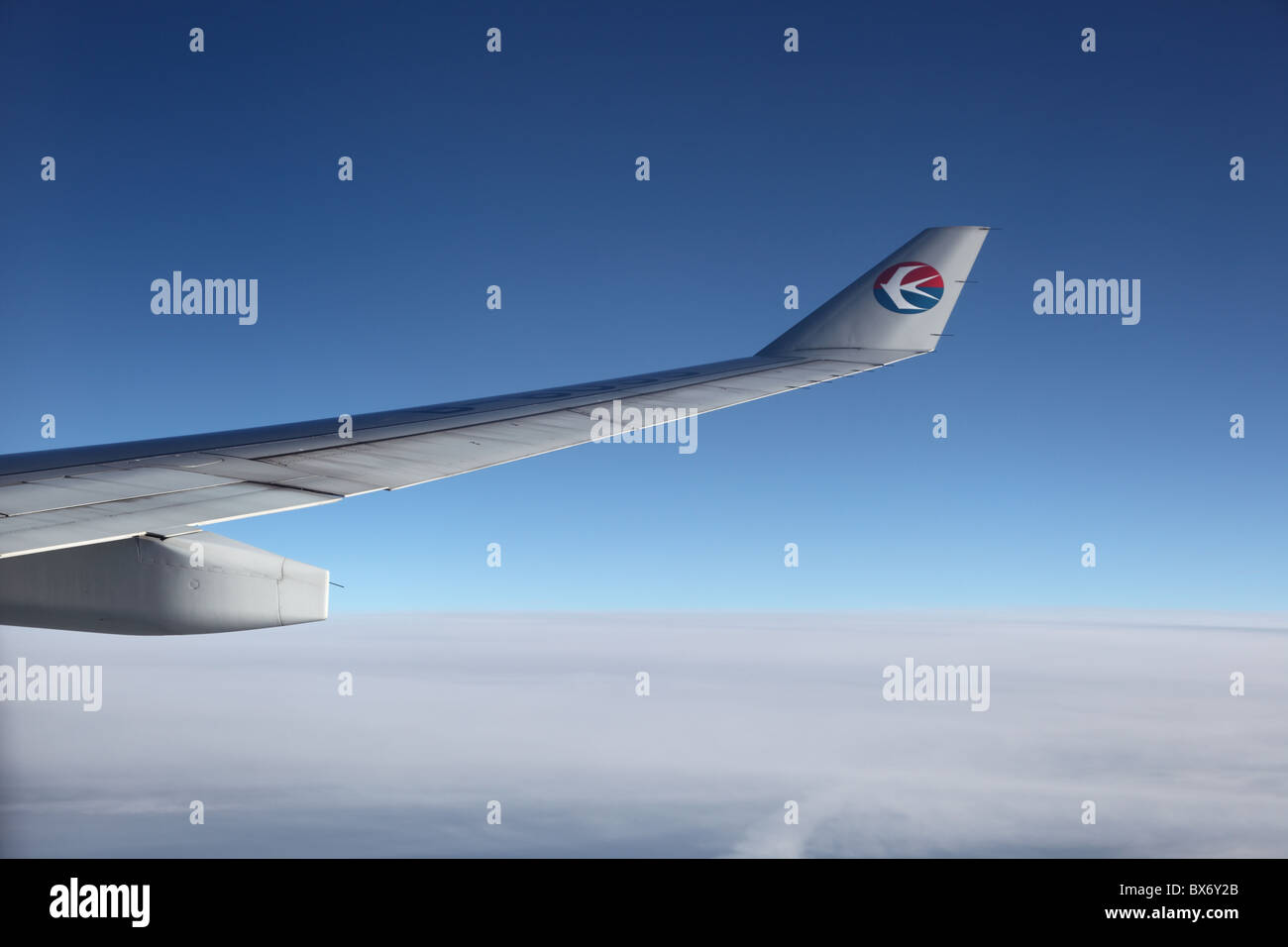 Wing of a China Eastern Airline Aircraft Stock Photo - Alamy