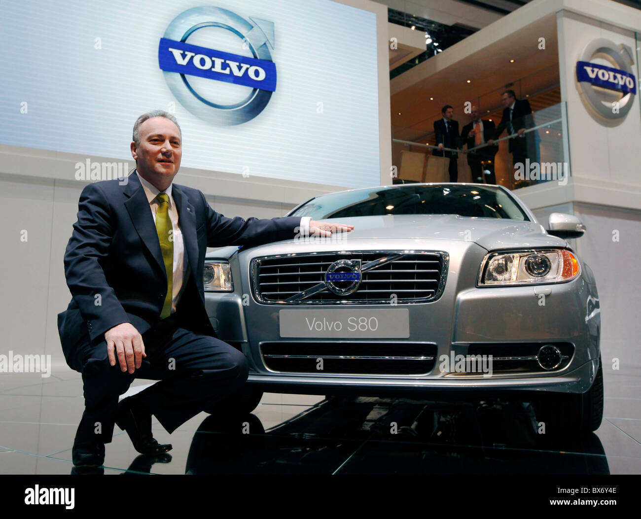 Stephen Odell, Volvo S 80, car Stock Photo - Alamy
