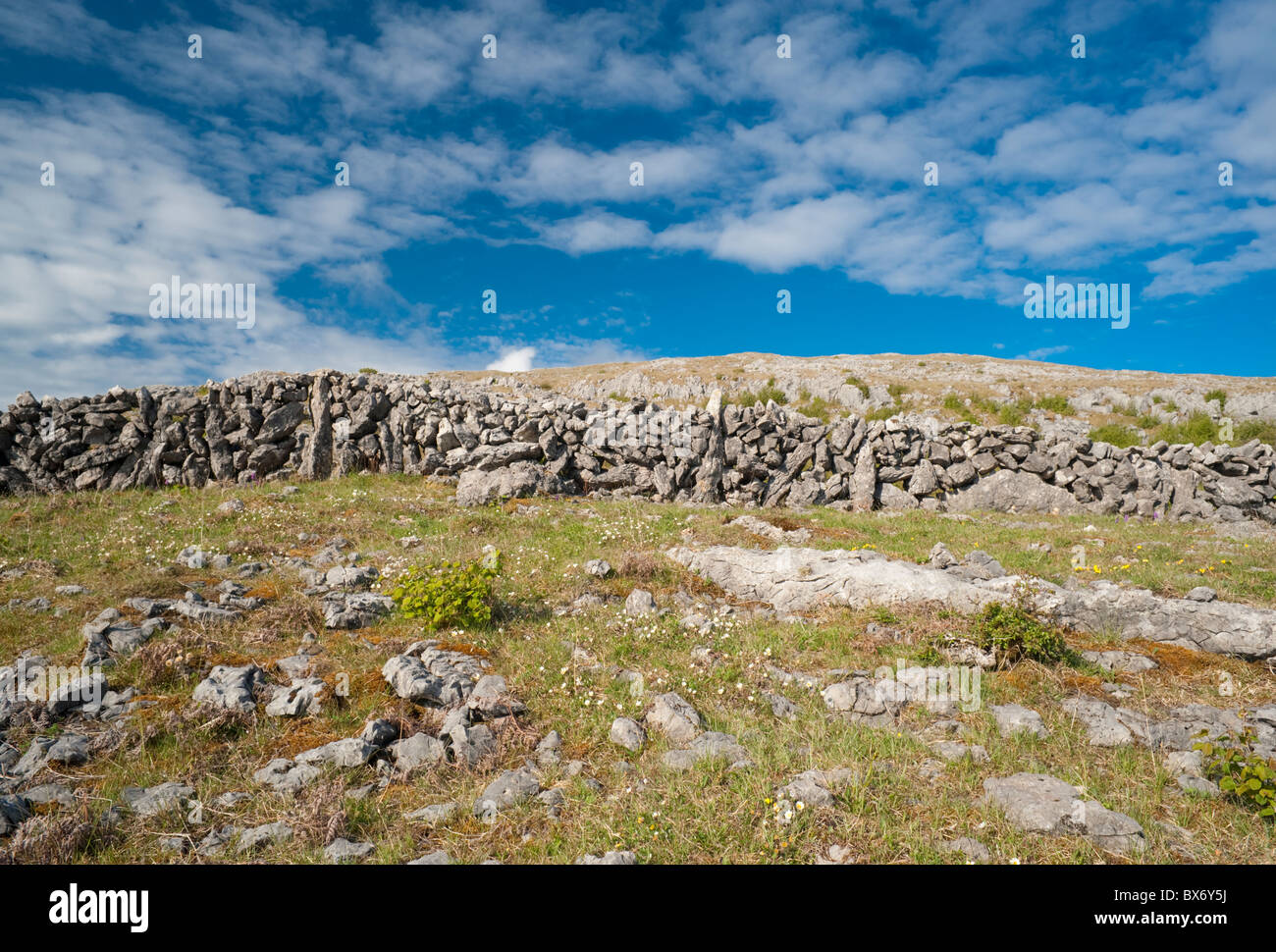 Mullaghmore the burren county clare ireland High Resolution Stock ...