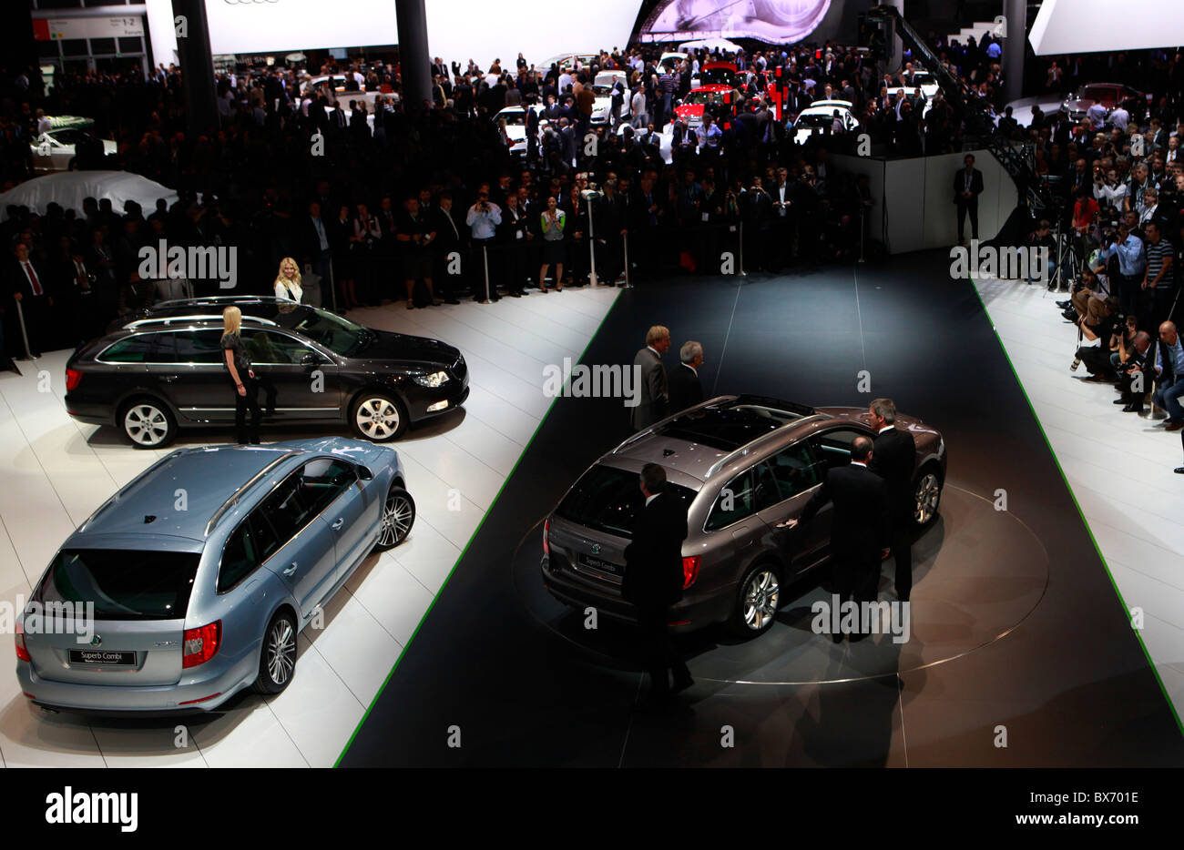 Skoda Superb Combi Stock Photo - Alamy