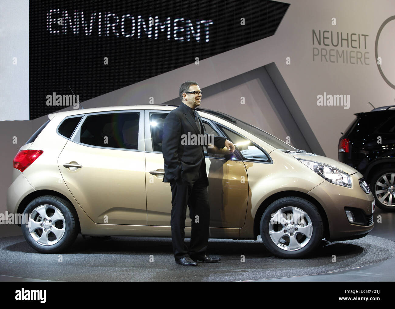 PETER SCHREIER, Kia Venga Stock Photo - Alamy