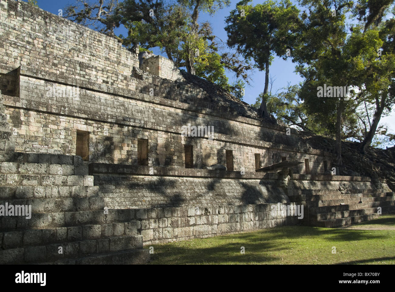 Temple 11, West Court, Copan Archaeological Park, Copan, UNESCO World ...