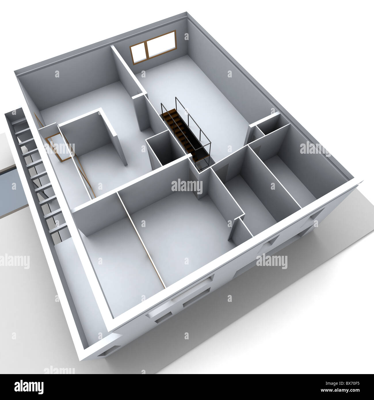 Architectural model of a house Stock Photo - Alamy
