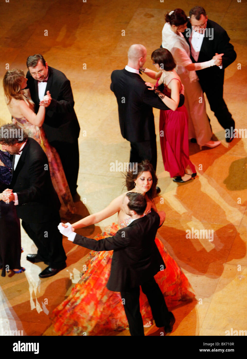 Opera Ball, dancers, dance Stock Photo - Alamy