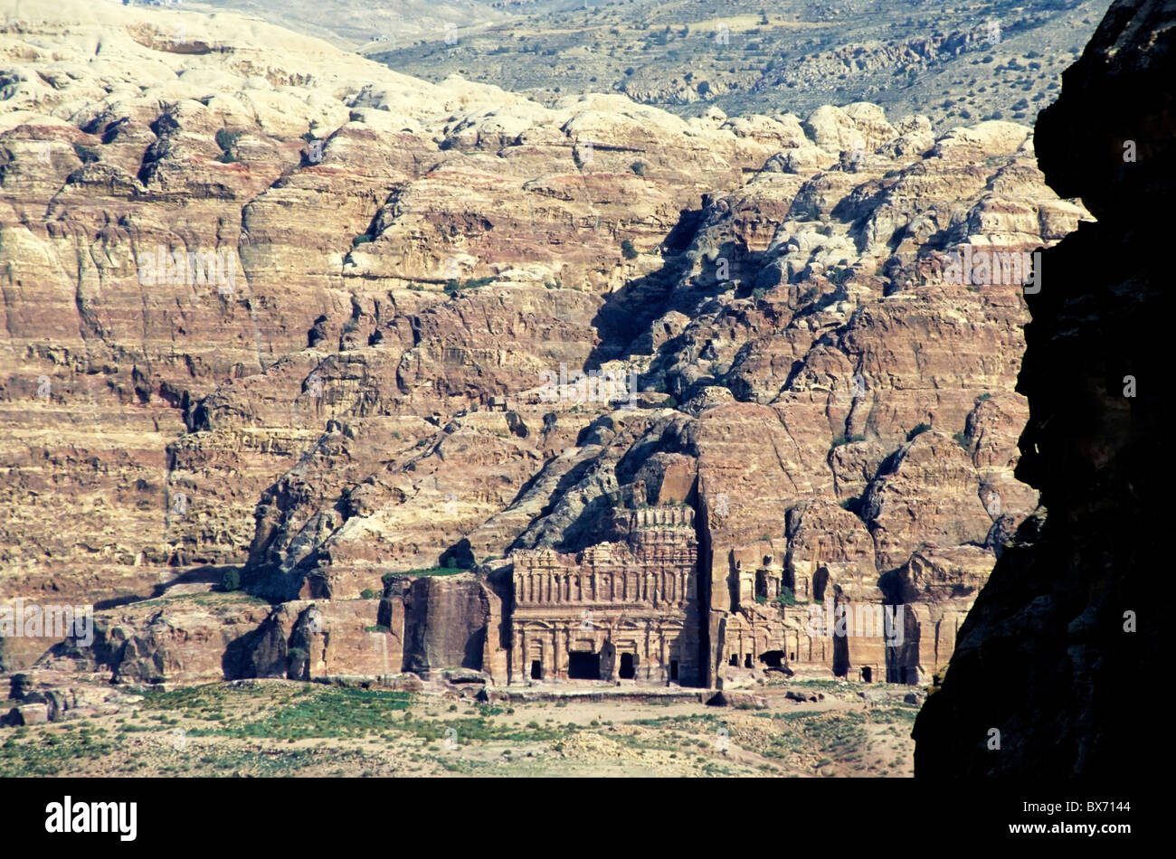 Royal Tombs in Petra, Jordan Stock Photo - Alamy