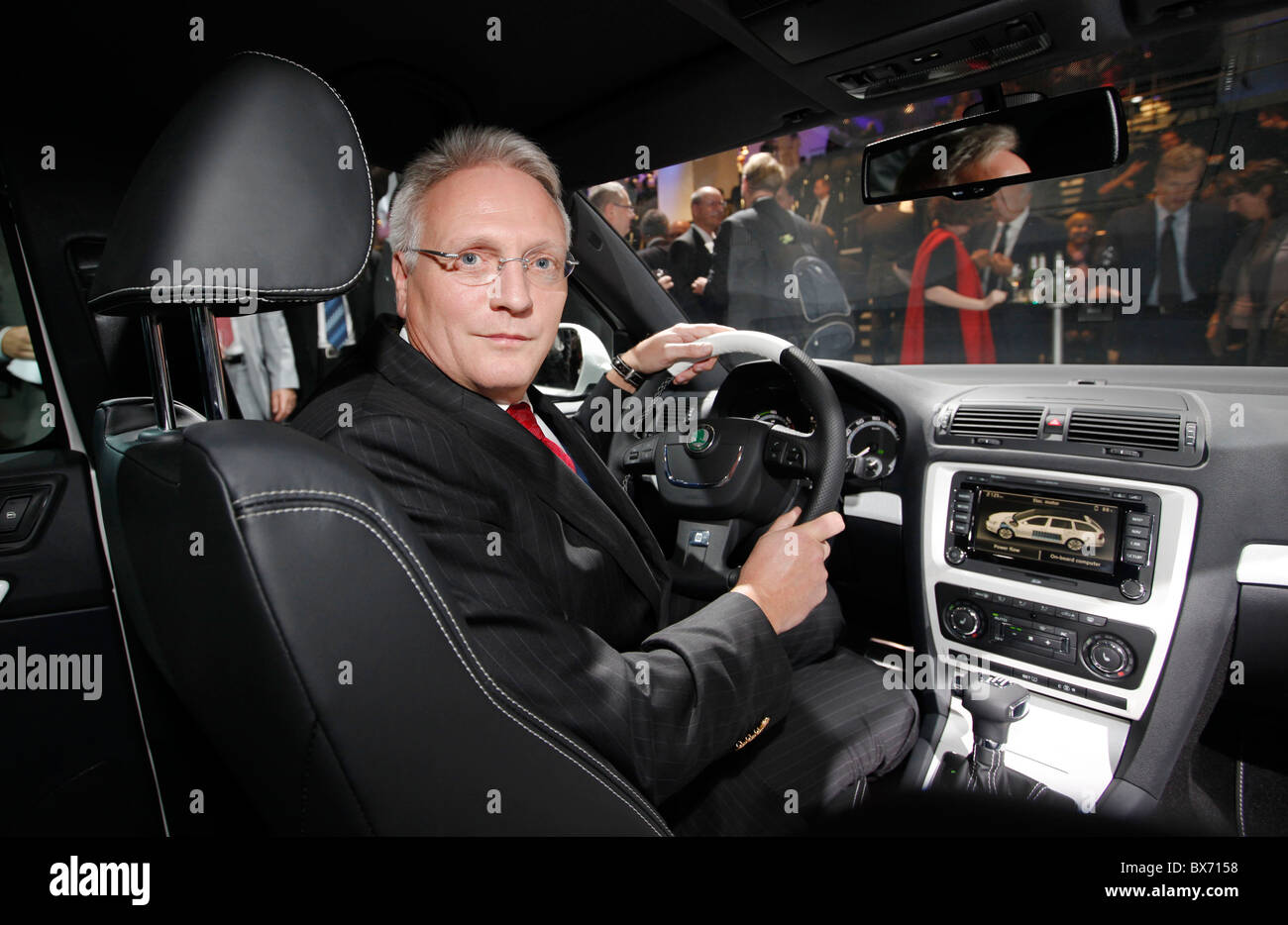 Winfried VAHLAND, Skoda Auto, electromobile Stock Photo - Alamy