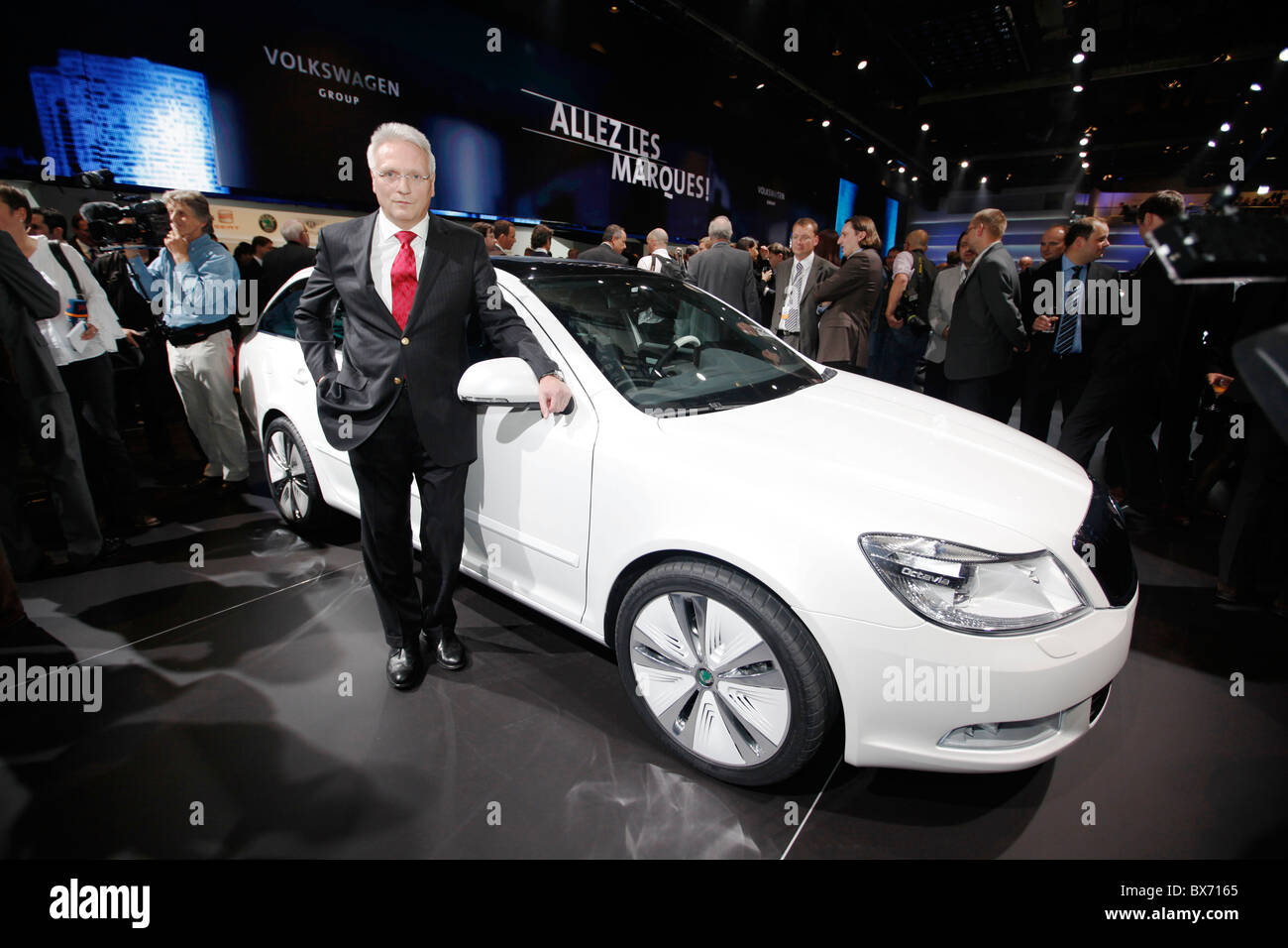 Winfried VAHLAND, Skoda Auto, electromobile Stock Photo - Alamy