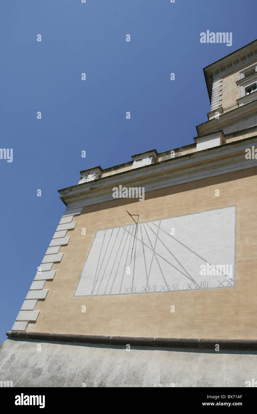 Palazzo residence farnese palace sun dial clock sundial renaissance ...