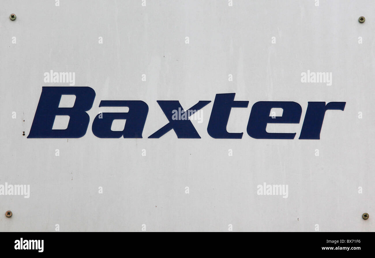 Baxter logo hi-res stock photography and images - Alamy