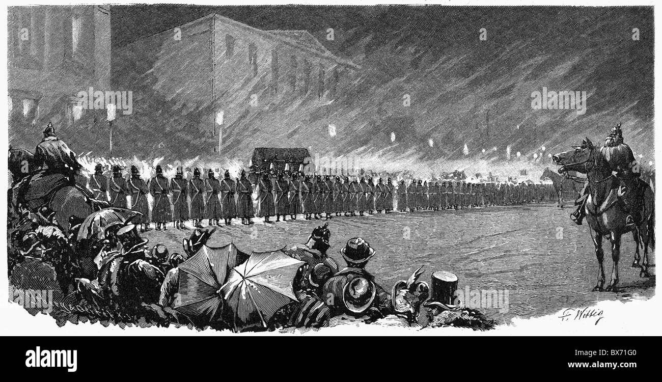 German Emperor 18 1 1871 9 3 1888 High Resolution Stock Photography and ...