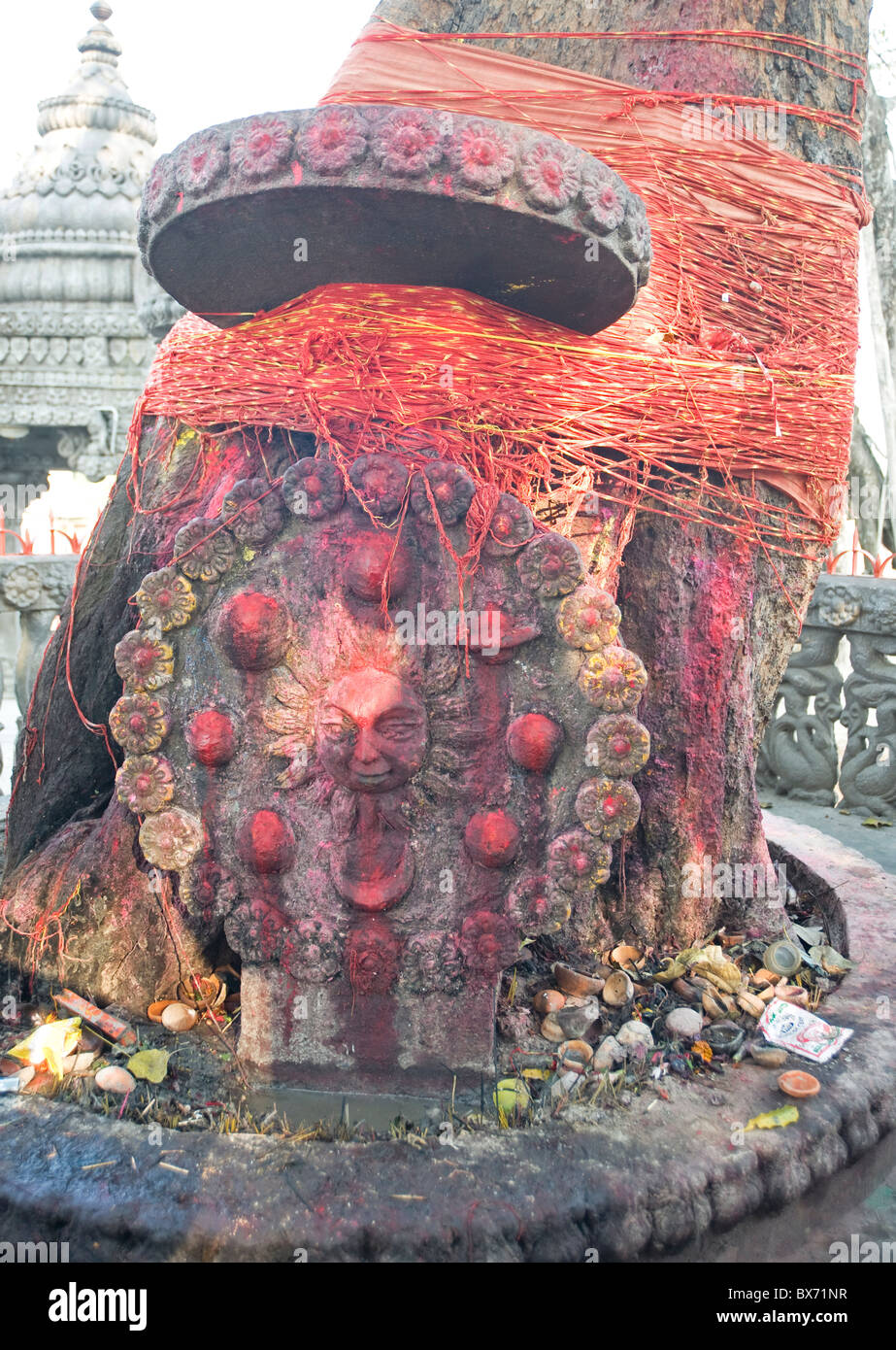 Temple shrine to Shakti, the sun god, Sri Mahabhairab Mandir, Tezpur ...