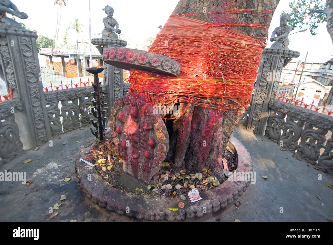 Temple shrine to Shakti, the sun god, Sri Mahabhairab Mandir, Tezpur ...