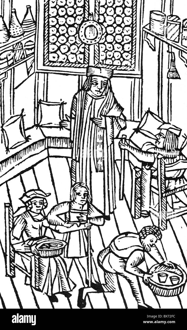 Medieval physicians hi-res stock photography and images - Alamy