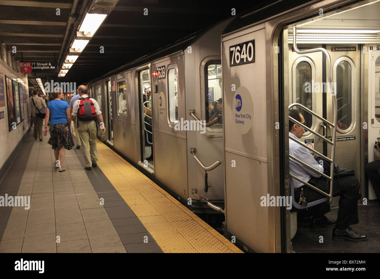 Subway, Manhattan, New York City, United States of America, North ...