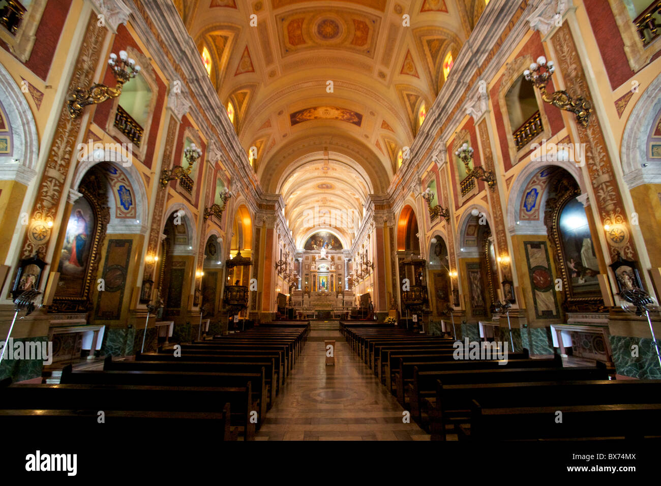 Inside the cathedral of Belem, Brazil, South America Stock Photo - Alamy
