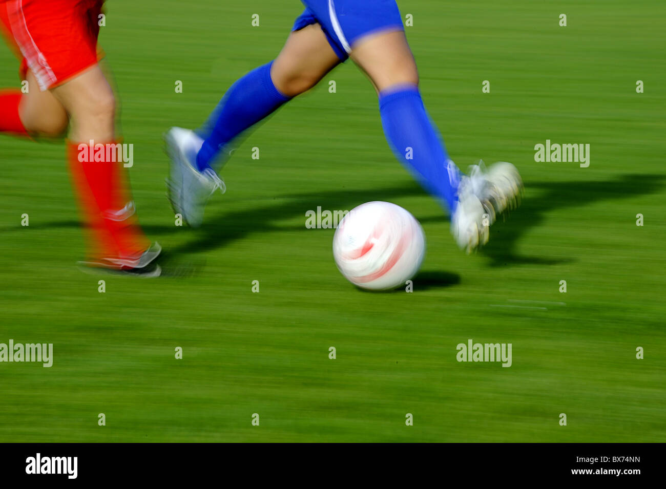 Football soccer feet hi-res stock photography and images - Alamy