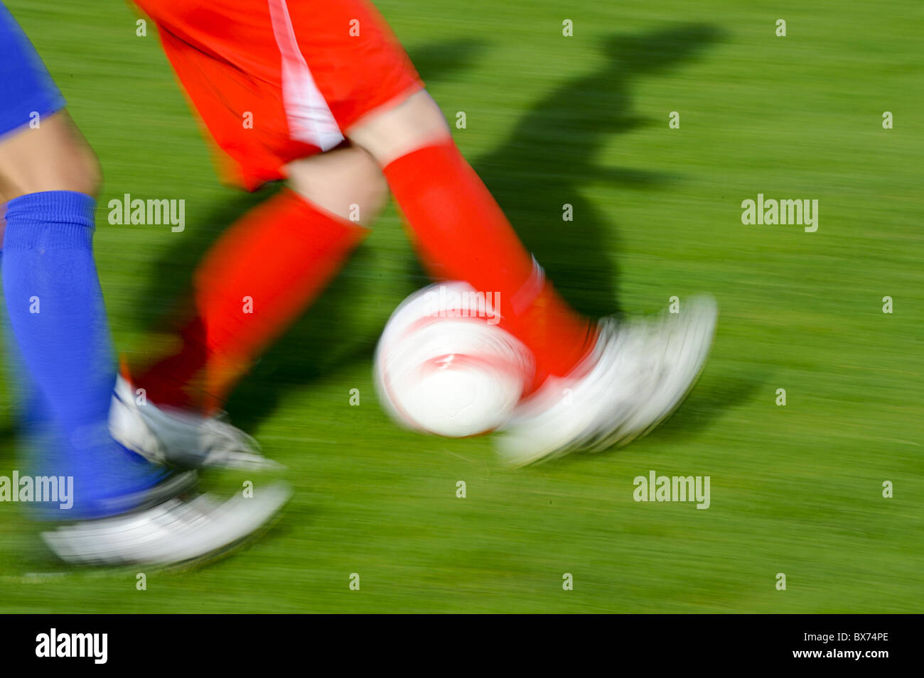 Football soccer feet hi-res stock photography and images - Alamy