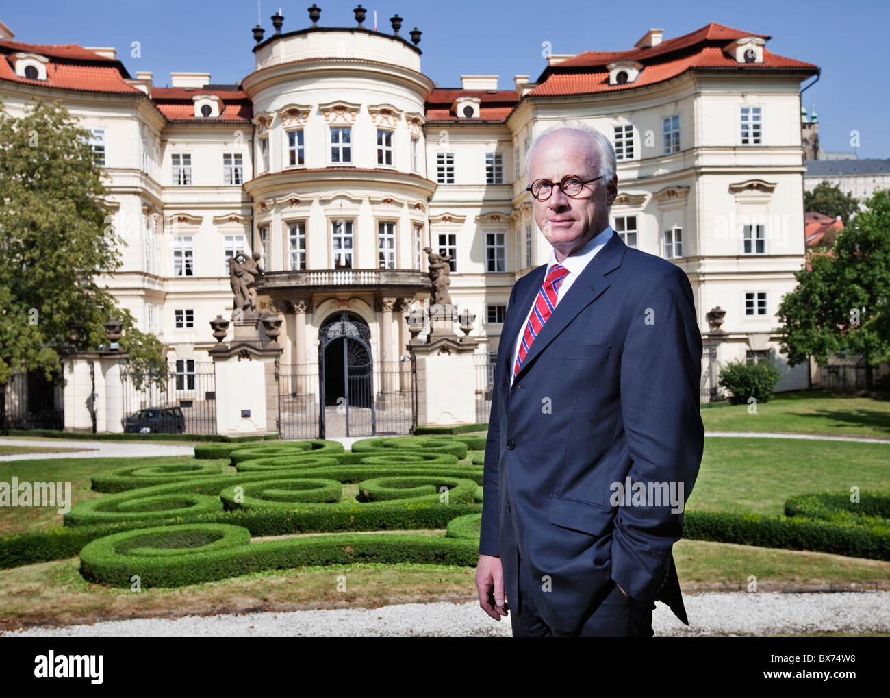 Johannes Haindl, ambassador of Germany in Prague Stock Photo - Alamy
