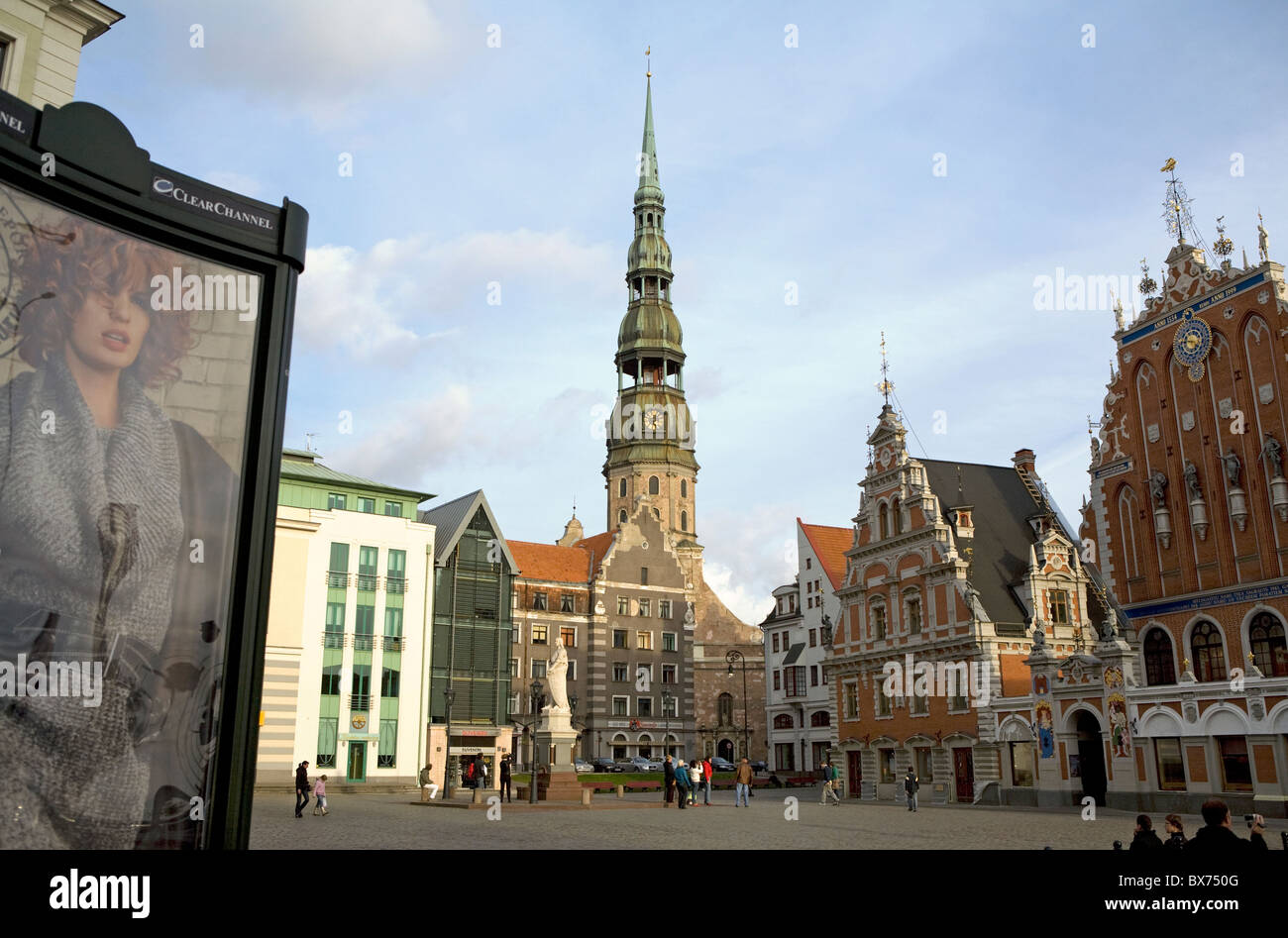 Riga st peters church tower hi-res stock photography and images - Alamy